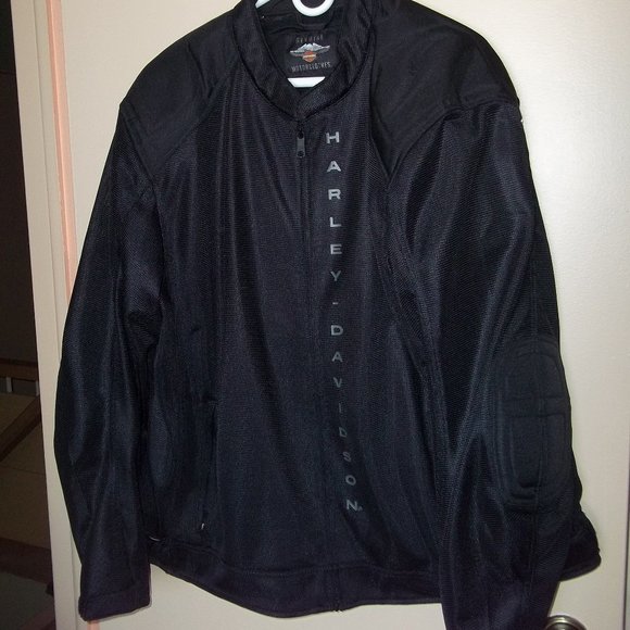 Harley-Davidson | Jackets & Coats | 22 Harley Davidson Black 2xl Xxl ...
